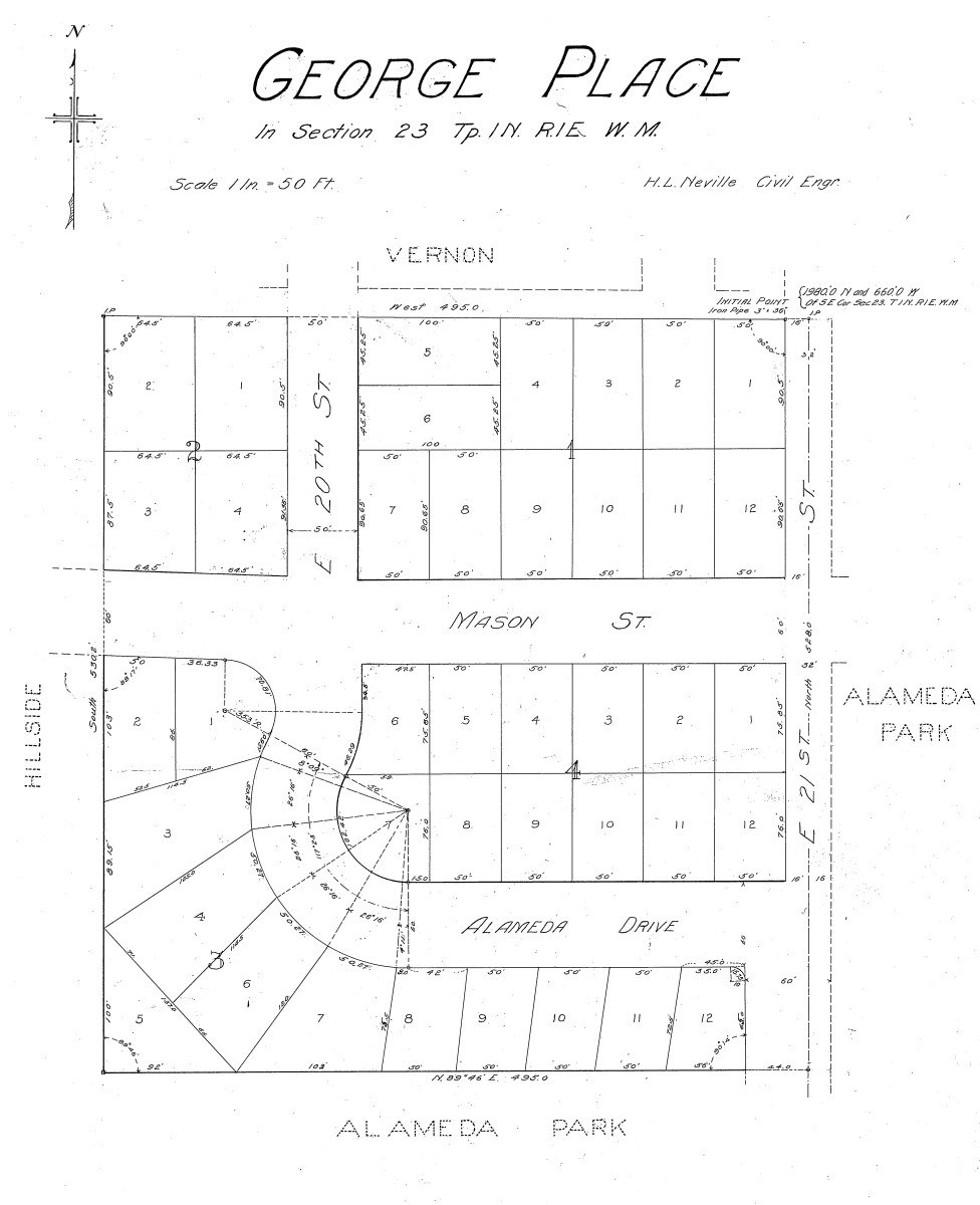 George Place « Alameda Old House History